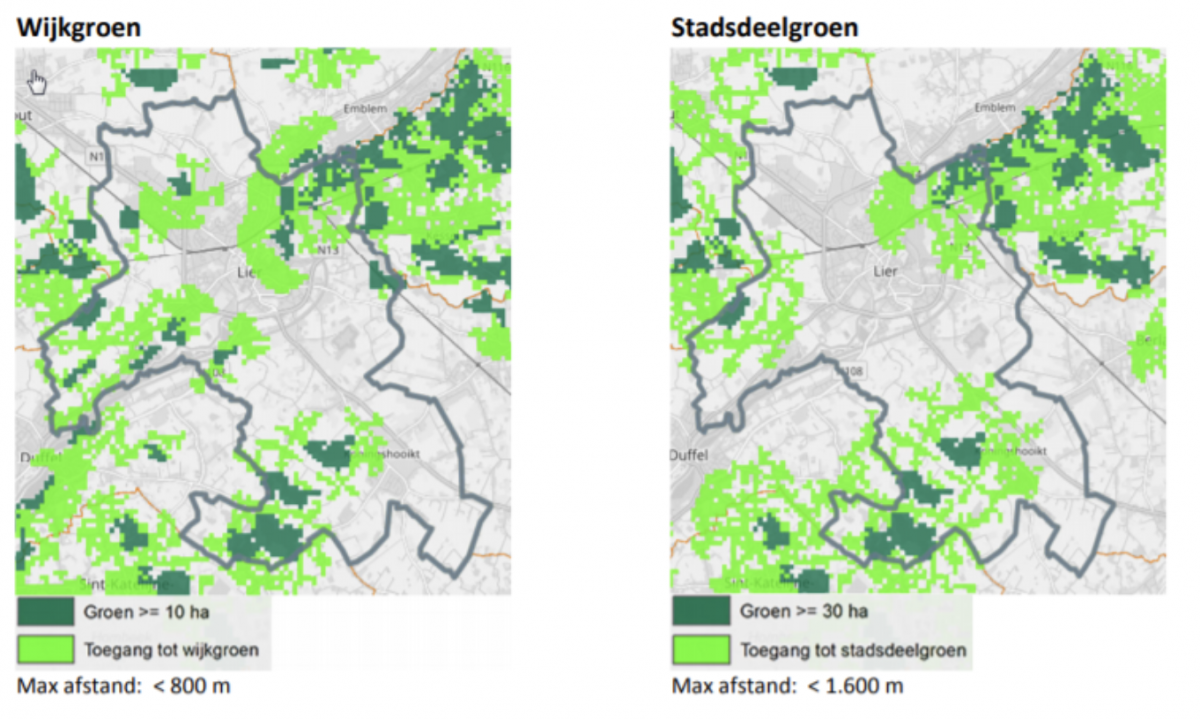 Green area typology | Geodynamix